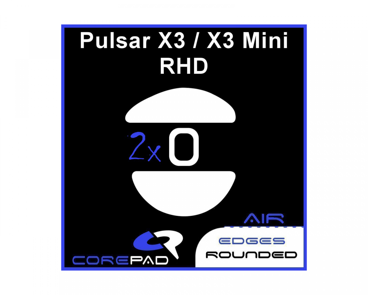 Corepad Skatez AIR Pulsar X3 RHD - MaxGaming.fi
