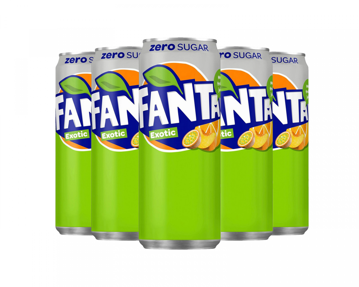 Fanta Zero Exotic 20-kpl 33cl - MaxGaming.fi